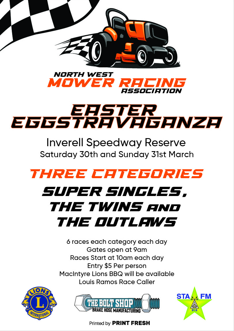 Easter Eggstravaganza Mower Racing – New England Times