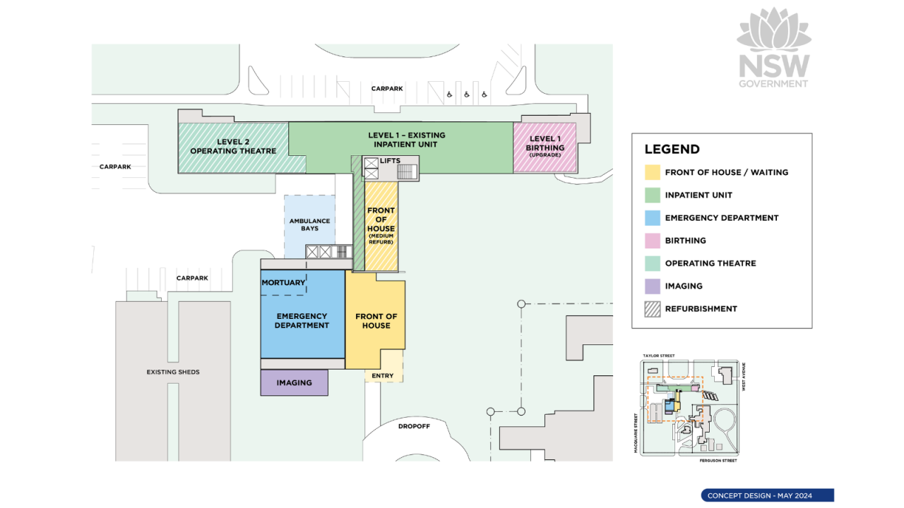 New design released for the Glen Innes Hospital redevelopment | New England Times