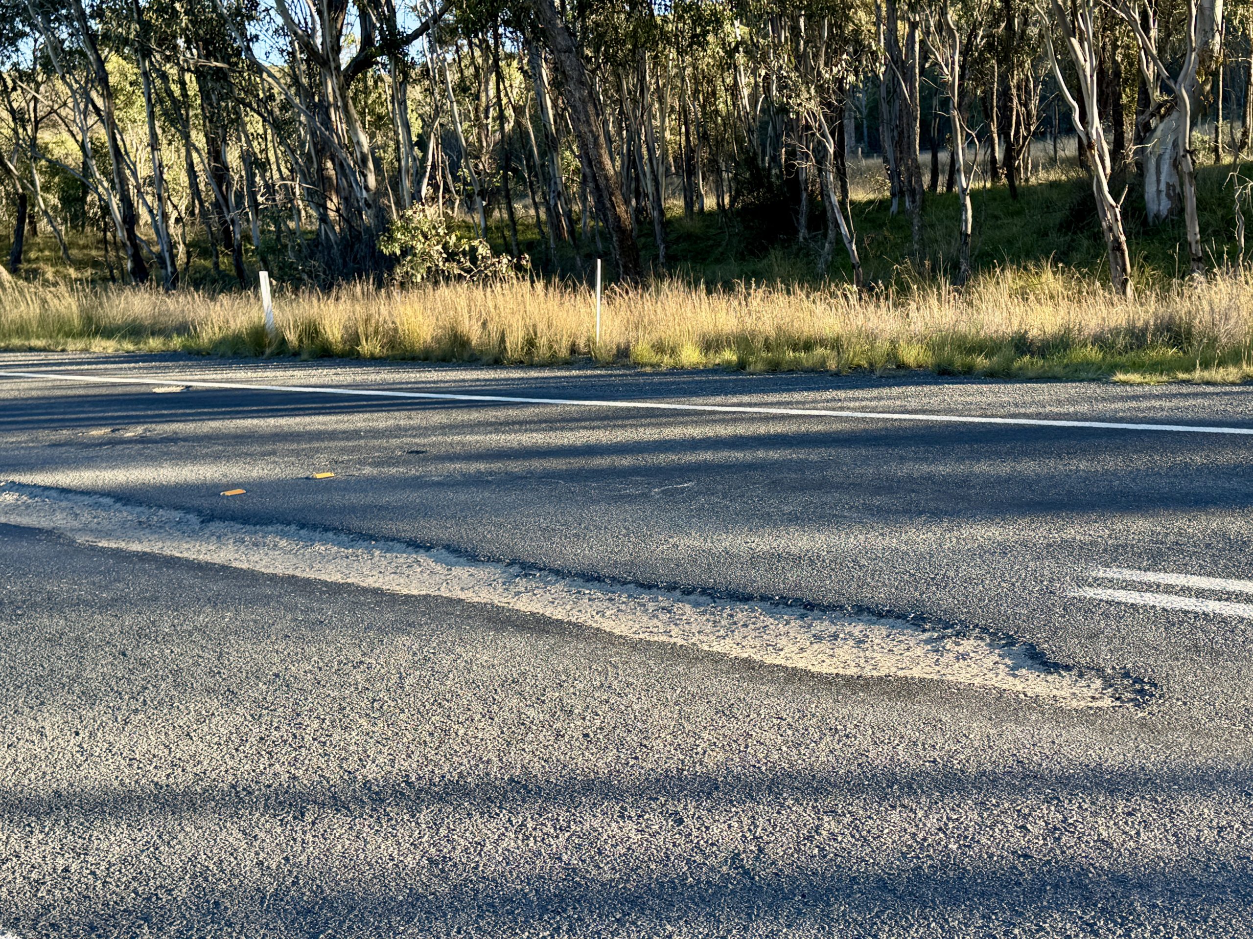 "Just trashed": New England Highway disintegrates under diverted trucks ...