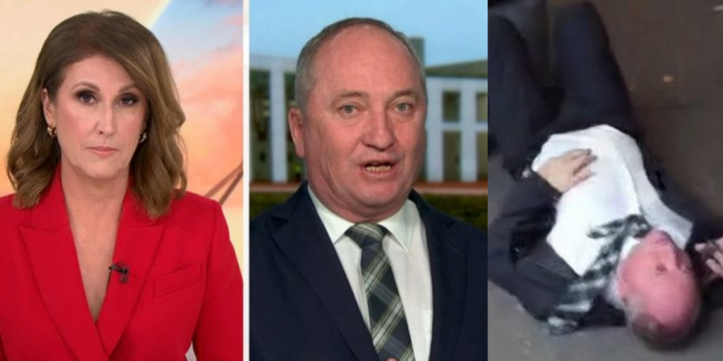 Barnaby blames prescription medication and alcohol mix for 'footpath ...