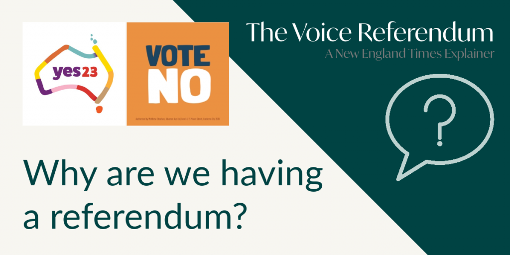 The Voice: Why are we having a referendum? | New England Times